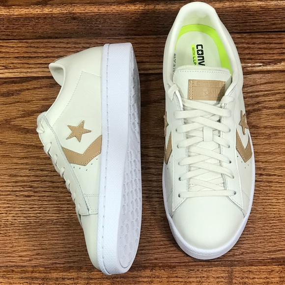 Converse | Shoes | Converse Pl 76 Ox Egret Tan Egret Shoes | Poshmark